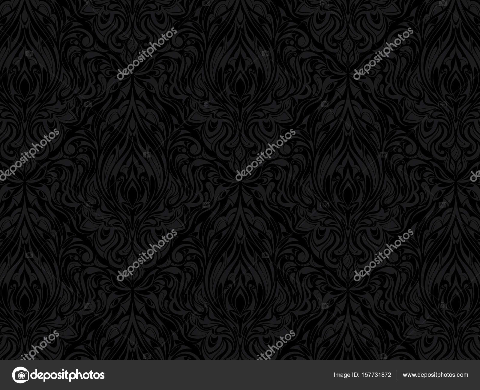 Black abstract pattern. Stock Vector Image by ©slay19 #157731872