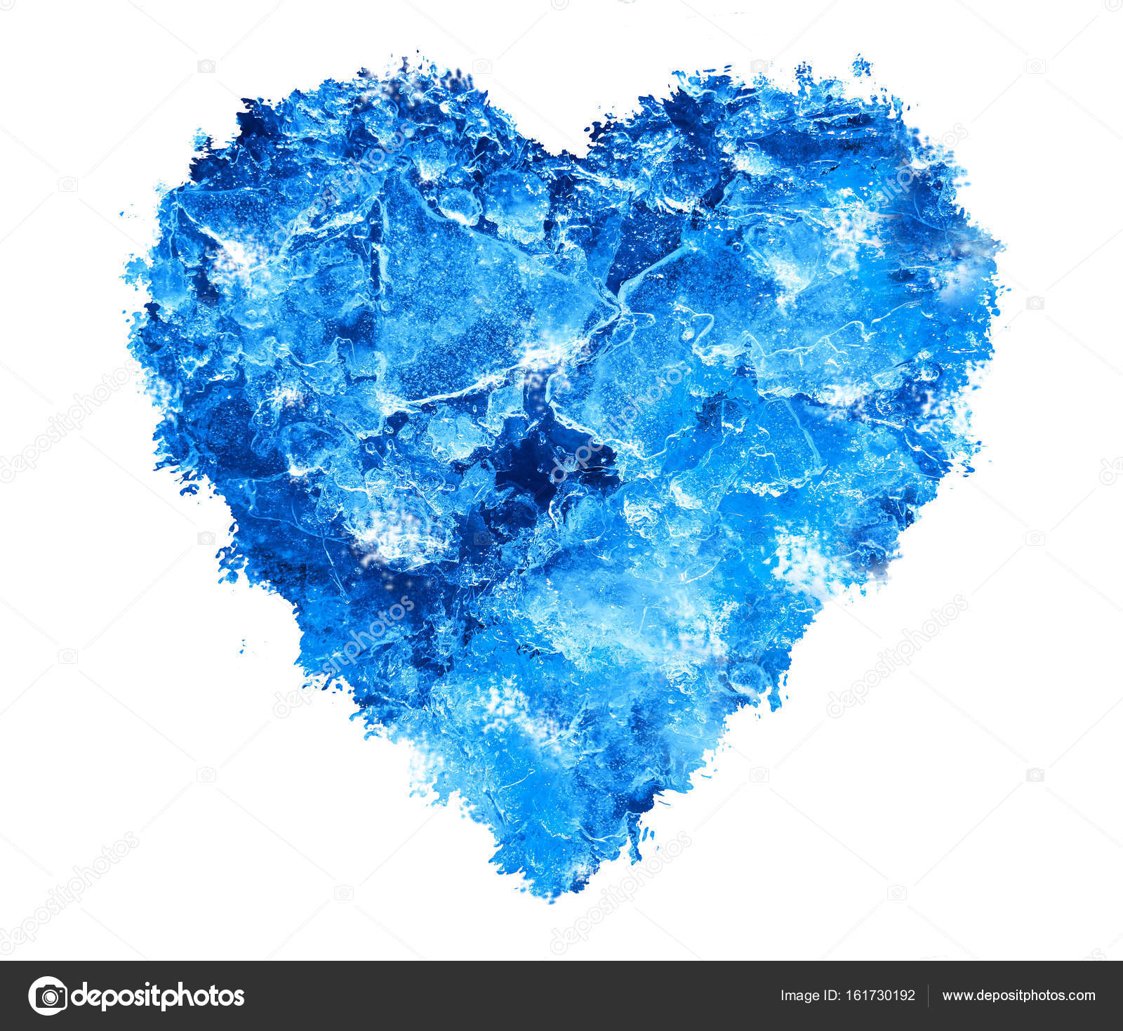 Blue Ice Hearts