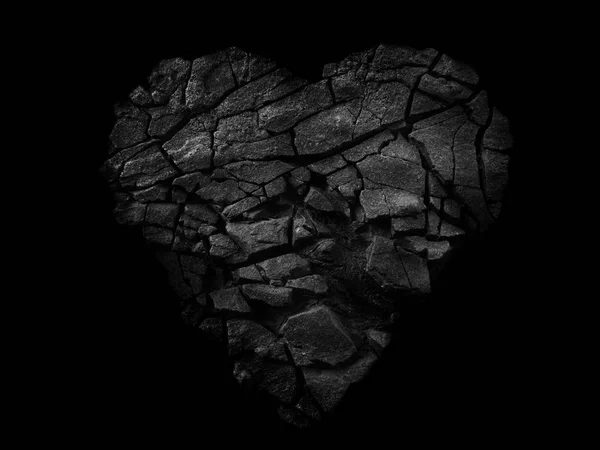 Cracked Stone Heart
