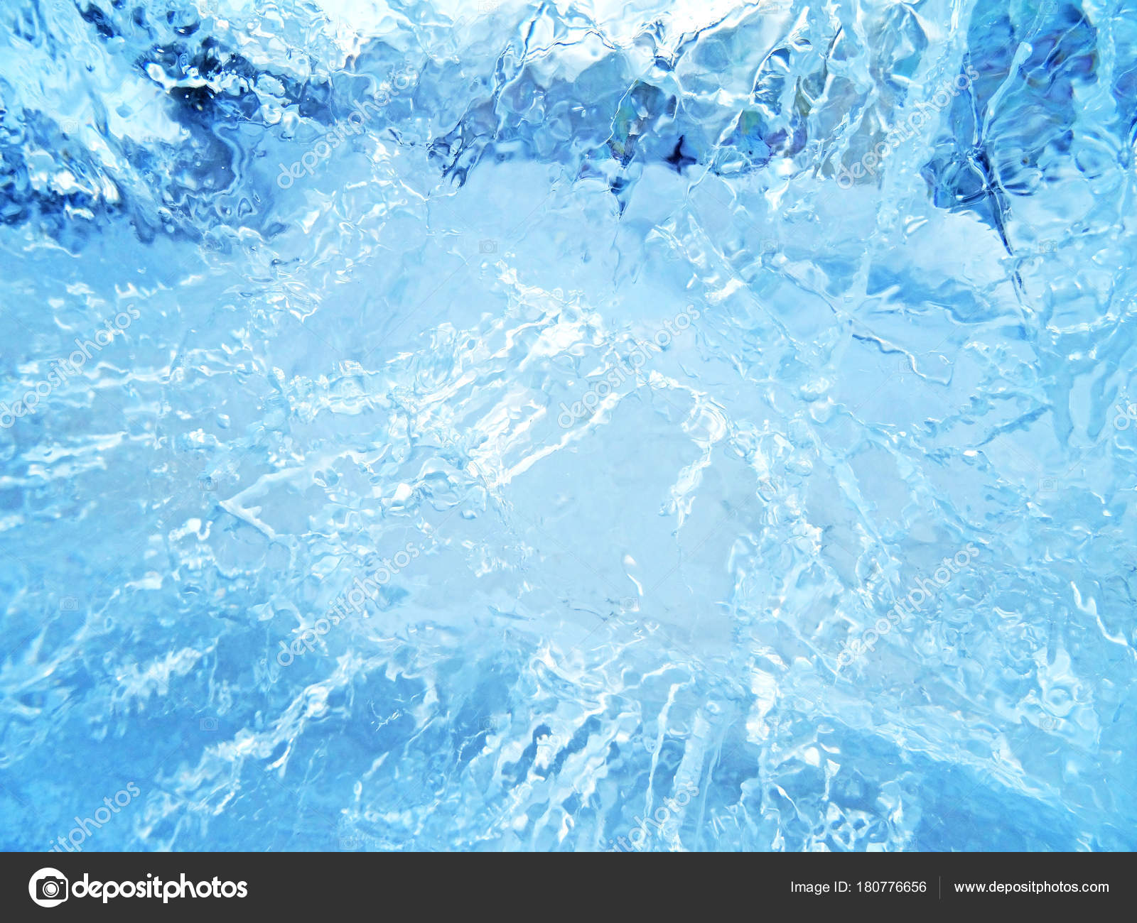 Colorful ice. Abstract ice texture. Stock Photo by ©slay19 180776656