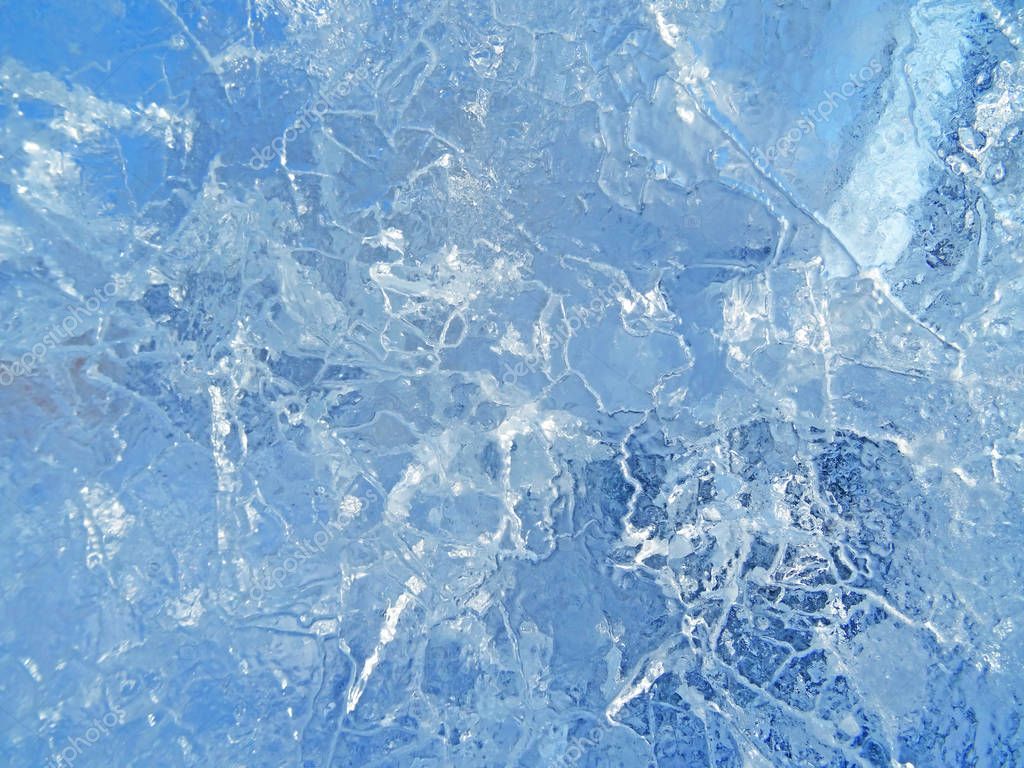 Hielo colorido. Textura de hielo abstracta. 2023