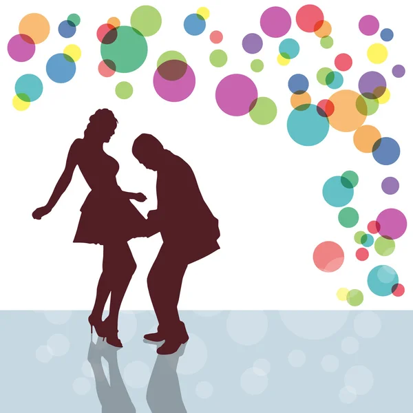 Vector invitation, vintage dance background Stock Vector Image by ...