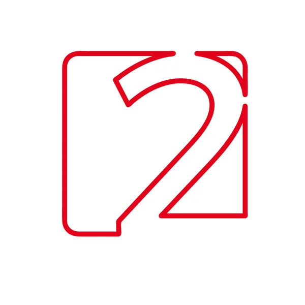 Figure number two icon Stock Vector Image by ©grgroupstock #143963755