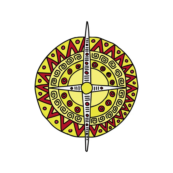 All seeing eye pyramid symbol design on chalkboard — Stock Vector ...