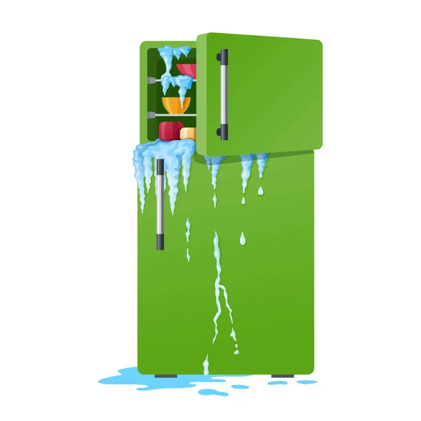 Broken fridge Stock Vectors, Royalty Free Broken fridge Illustrations ...