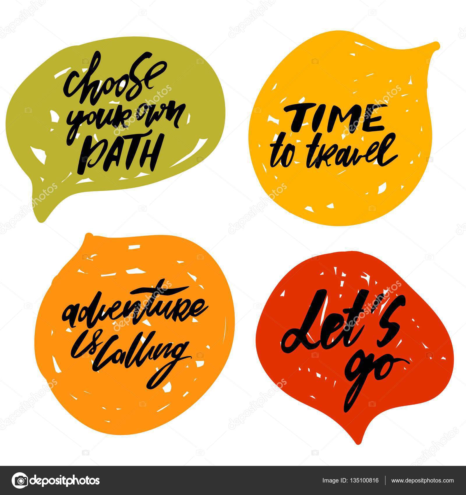 Adventure lettering. Vintage hand lettering design. Travel background ...
