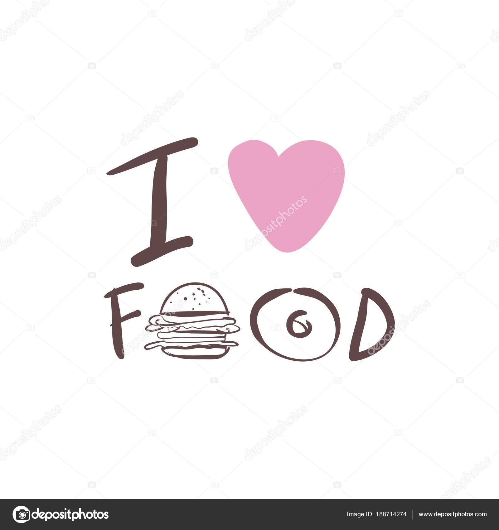 Food quotes. Hand lettering for your design Stock Vector by ©VeronikaM ...
