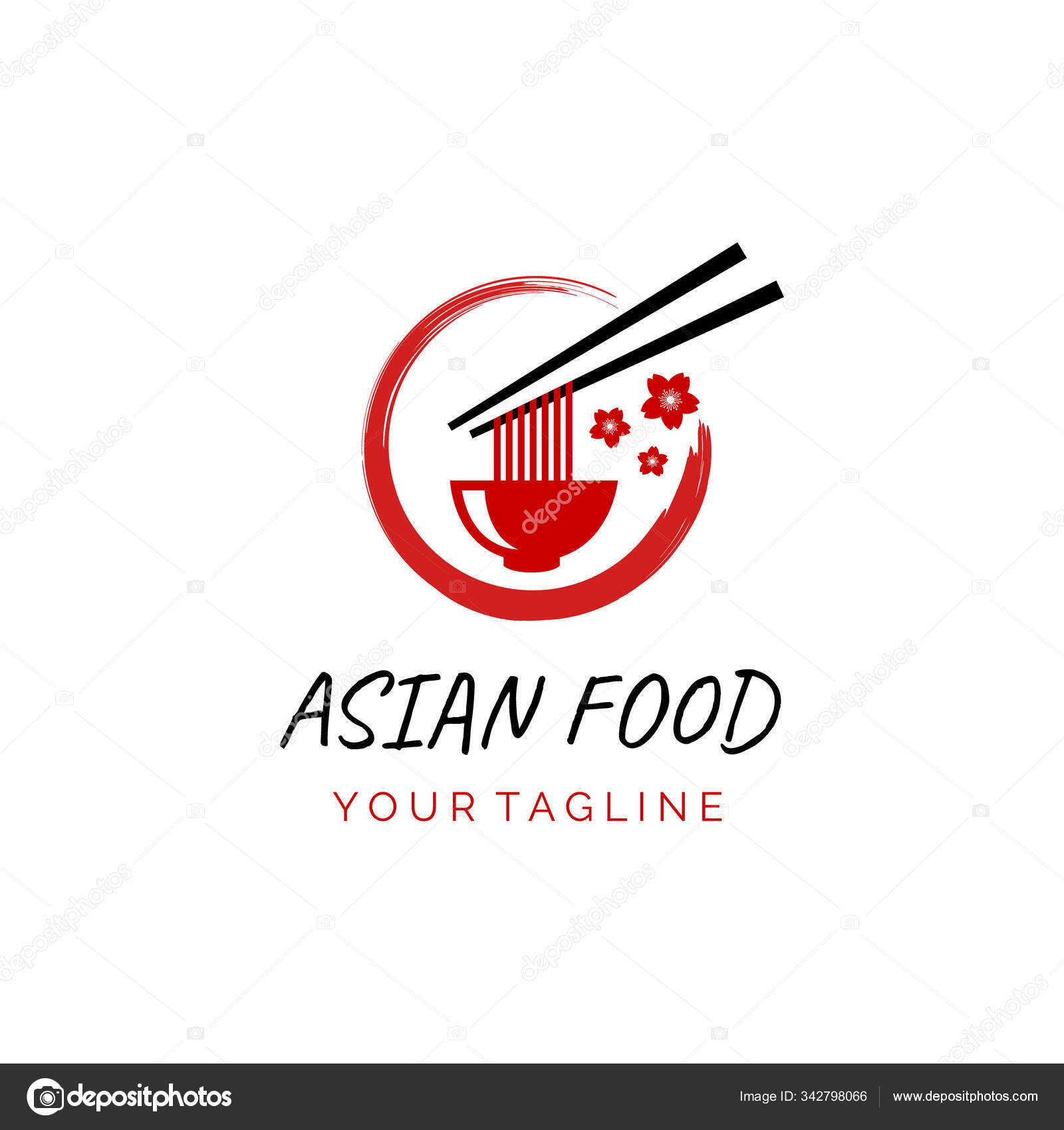 Asian Restaurant Logo