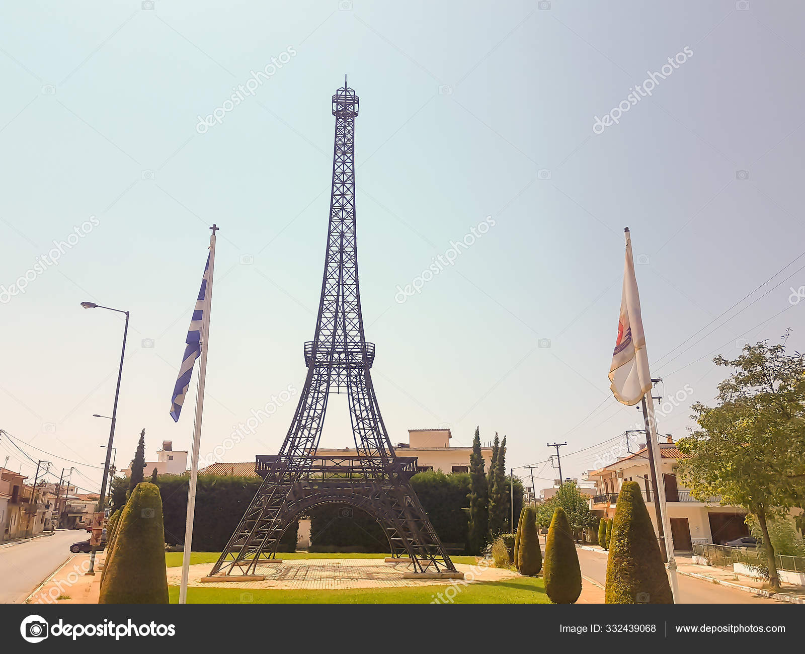 Filiatra Greece August 2017 Eifel Tower Filiatra Greece Replica France ...