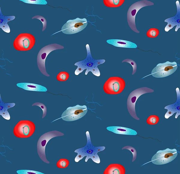 Protozoa pattern Vector Art Stock Images | Depositphotos