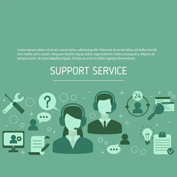 Support service icons Stock Vector Image by ©NinaMunha #308000294