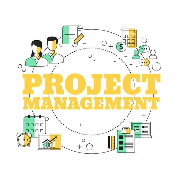Project Management Concept Vector Illustration Website App Banner Etc ...