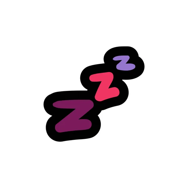 Zzz symbol imágenes de stock de arte vectorial | Depositphotos