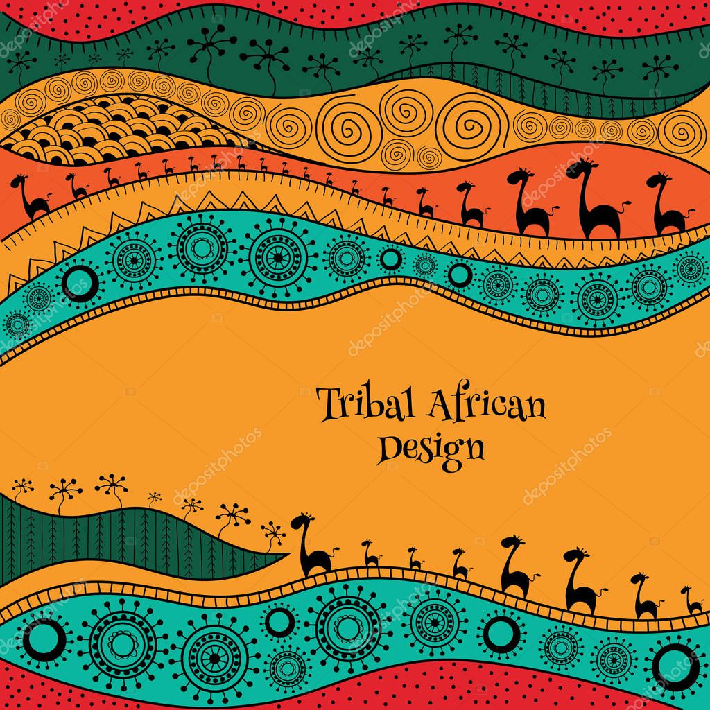 African Designs Background