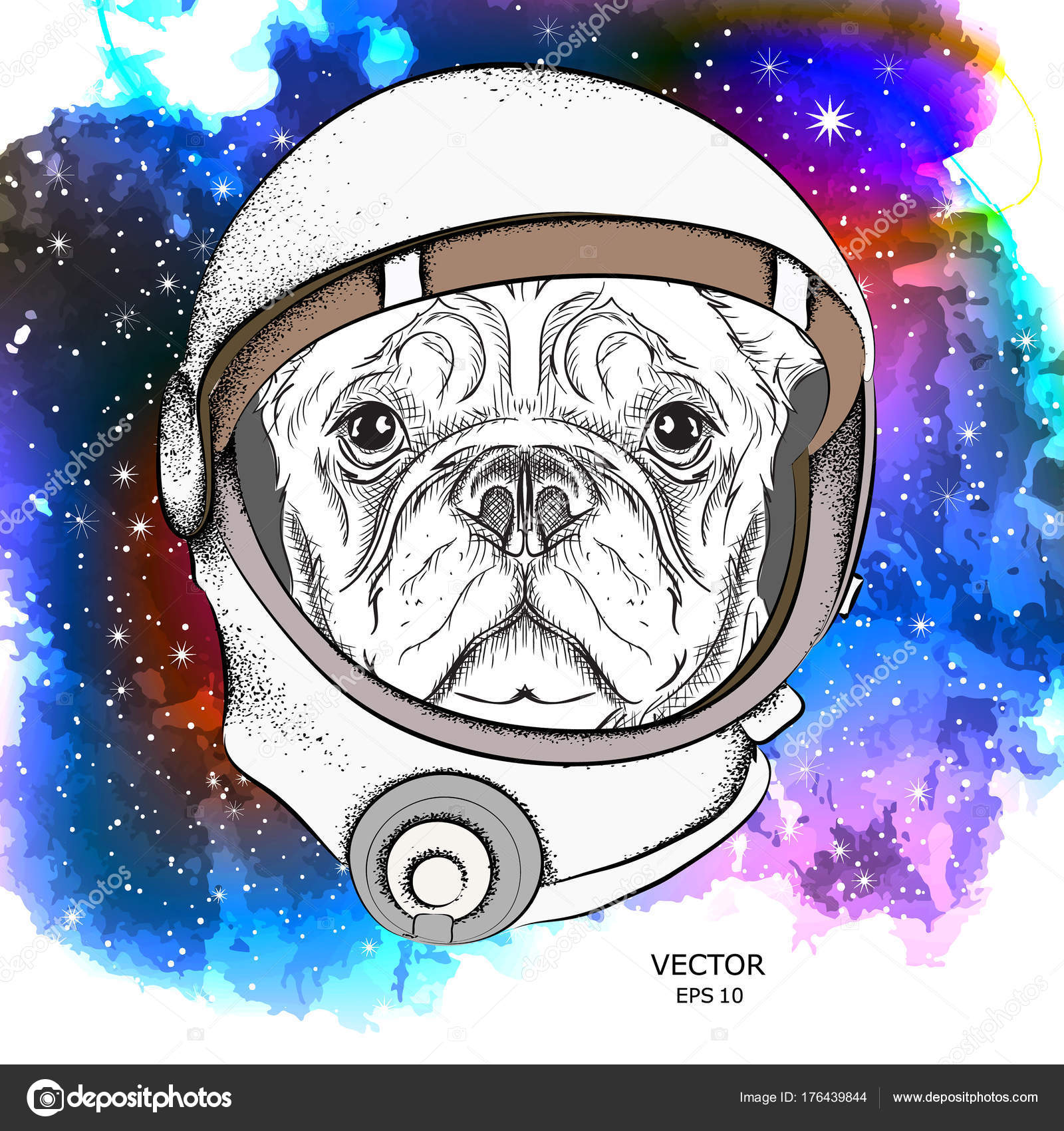 Dog Clipart In Space