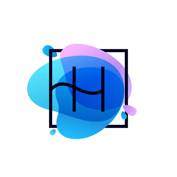 Blue h logo Vector Art Stock Images | Depositphotos