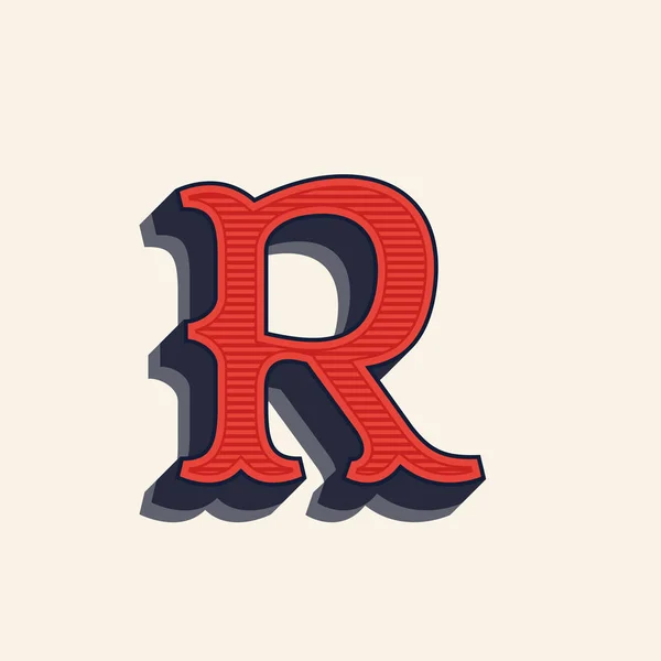 D letter logo in vintage western style. — Stock Vector © kaer_dstock ...