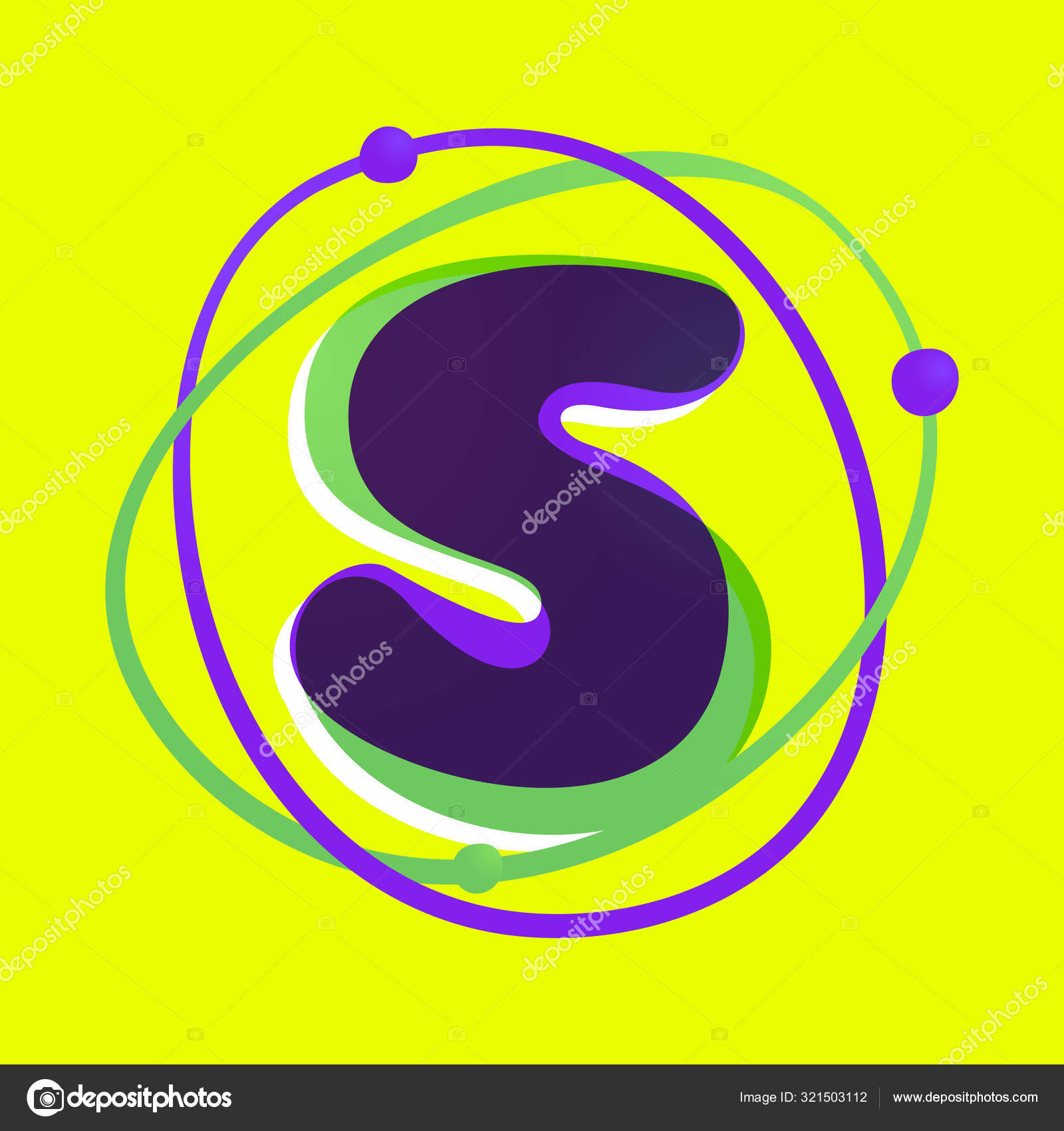 Science letter S logotype. Stock Vector Image by ©kaer_dstock #321503112