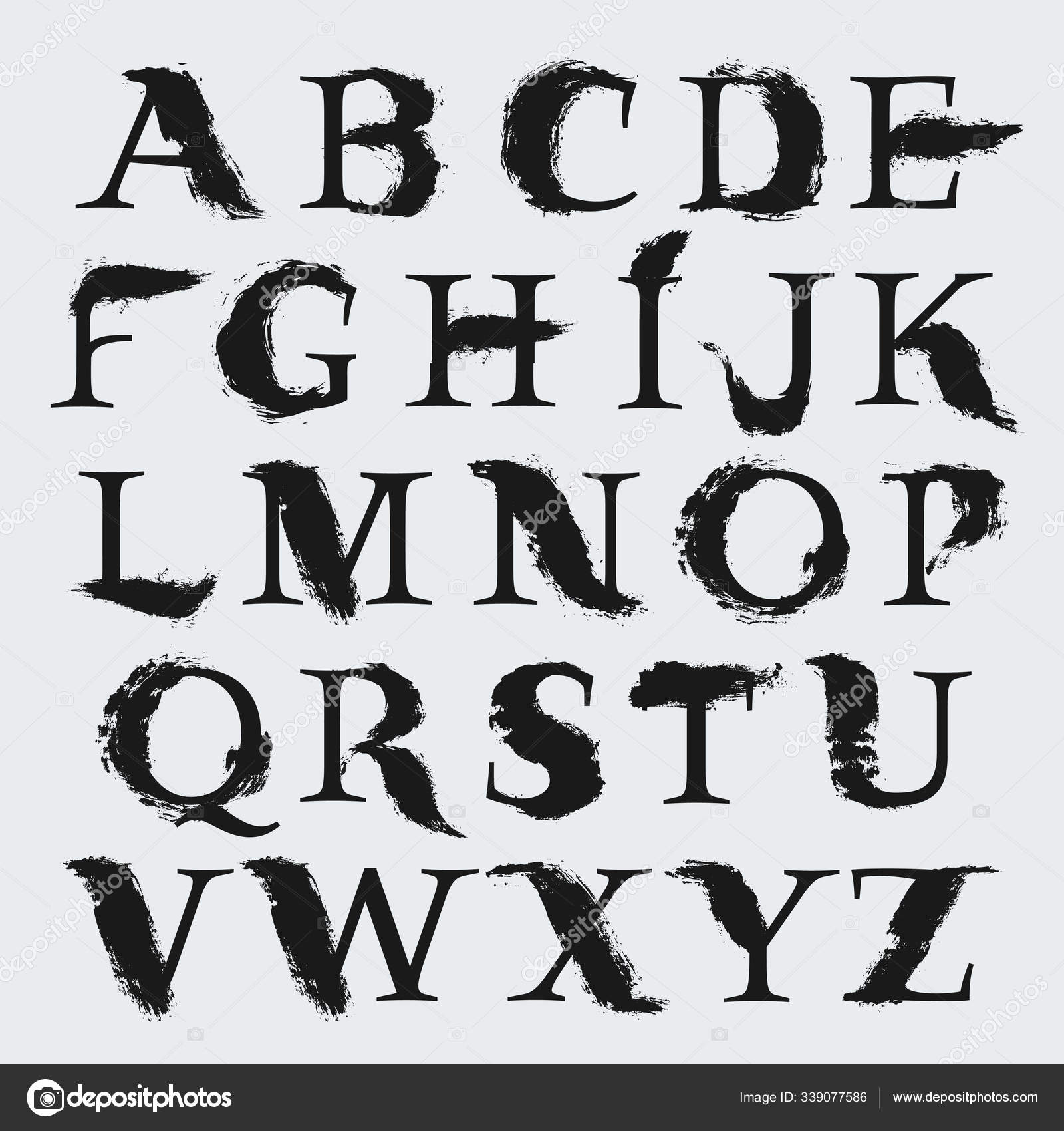 English Alphabets Styles