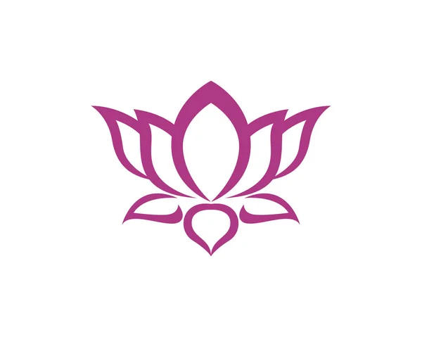Vector - Lotus Flower Sign for Wellness, Spa and Yoga. Vector ...