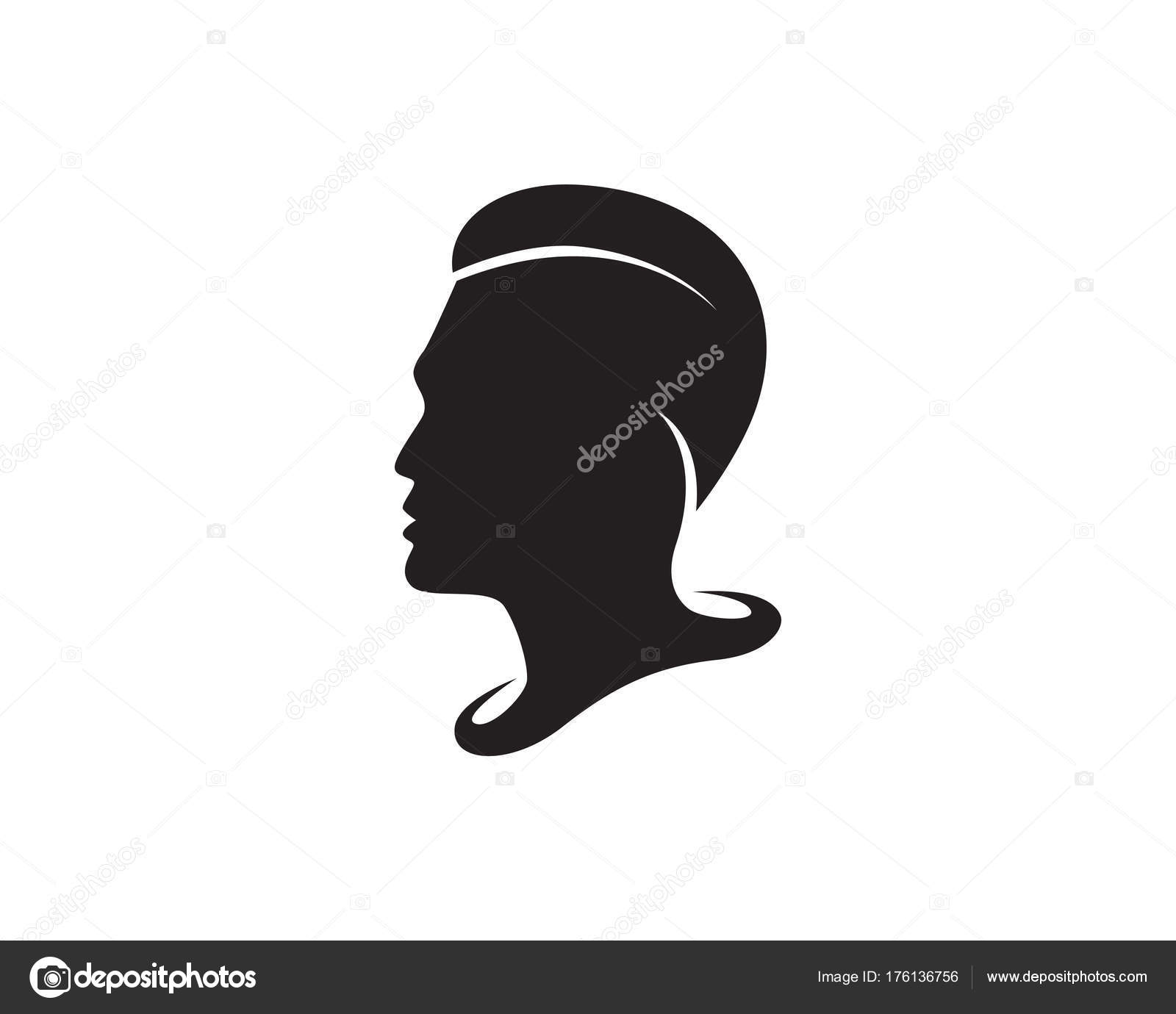 Image vectorielle Tête Homme Logo Symboles Vecteur Tête Homme Logo ...
