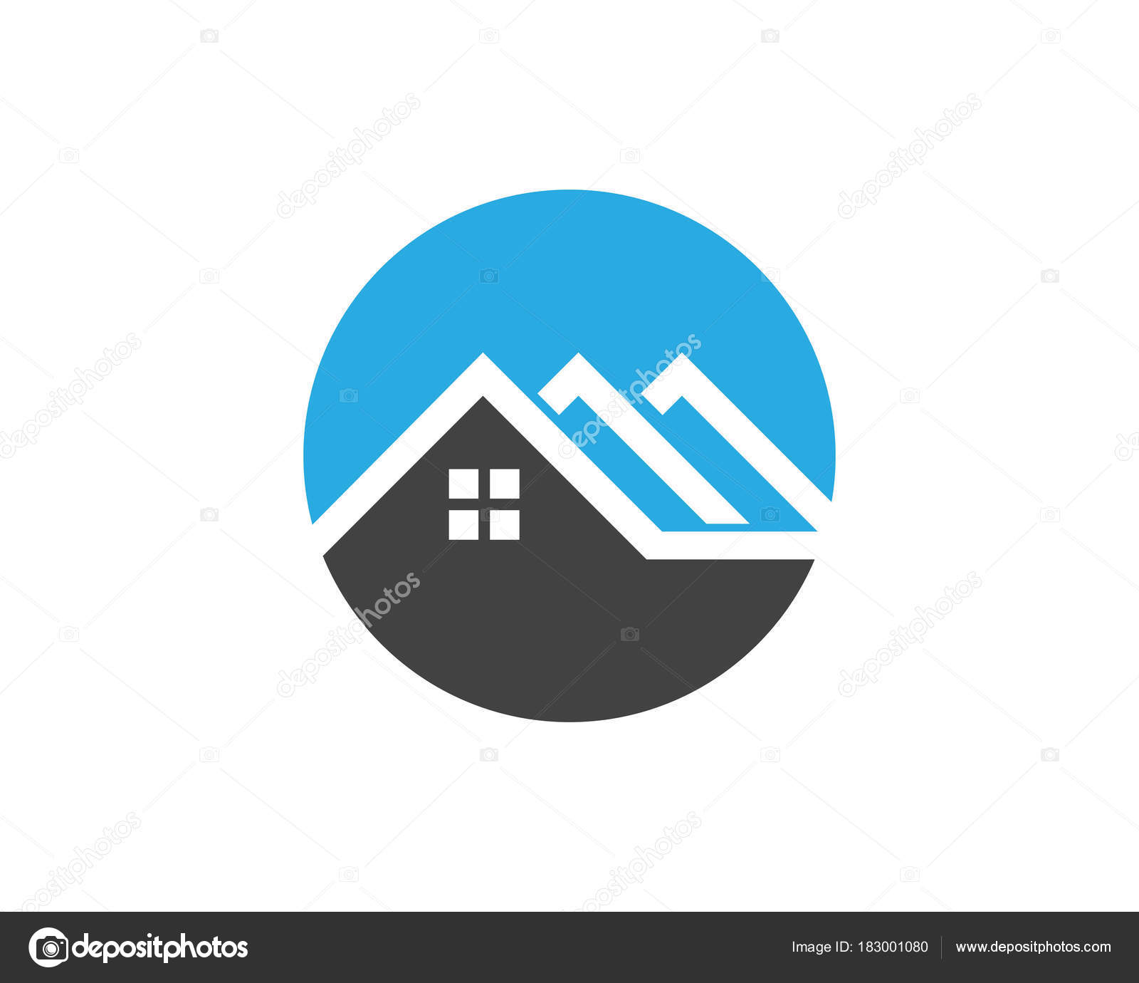 Inicio Logotipo Símbolos Plantilla Iconos Aplicación Vector de stock ...