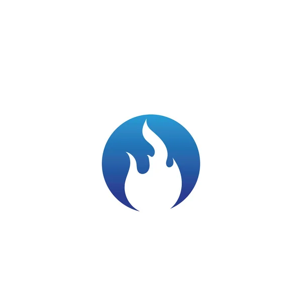 Blue fire logo — Stock Vector © murr-ma #144164203