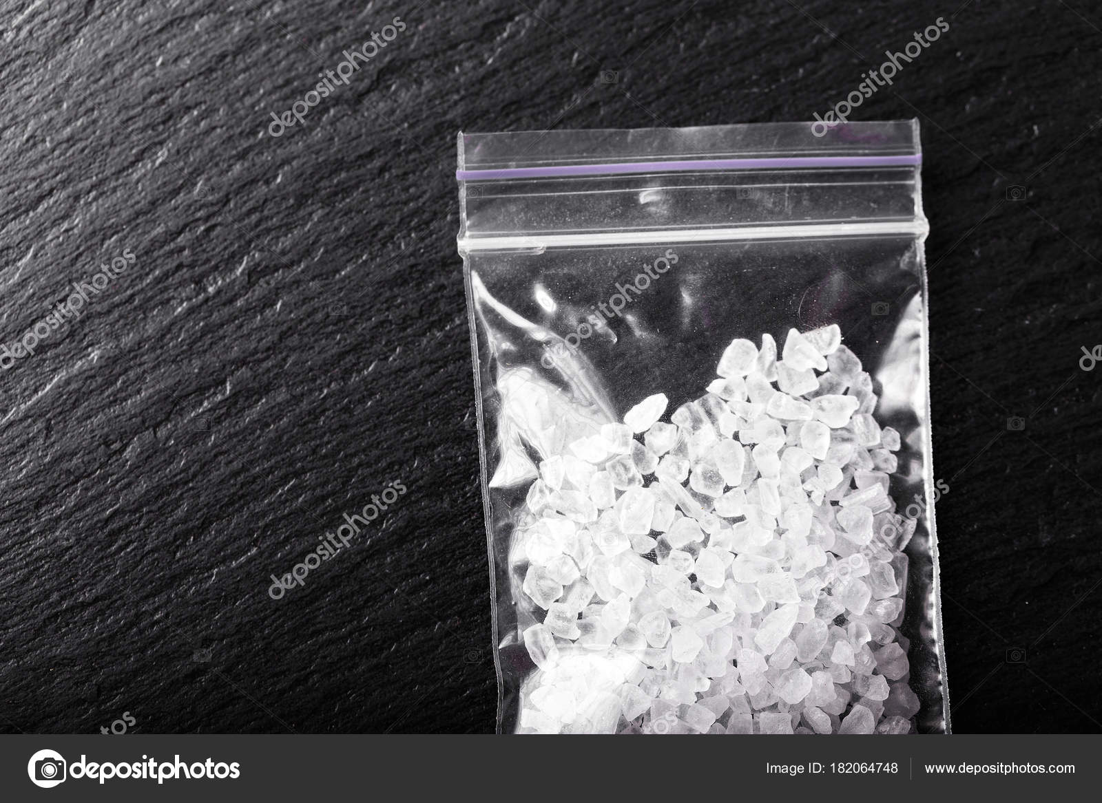 Methamphetamine in the package Stock Photo by ©Alexshyripa 182064748