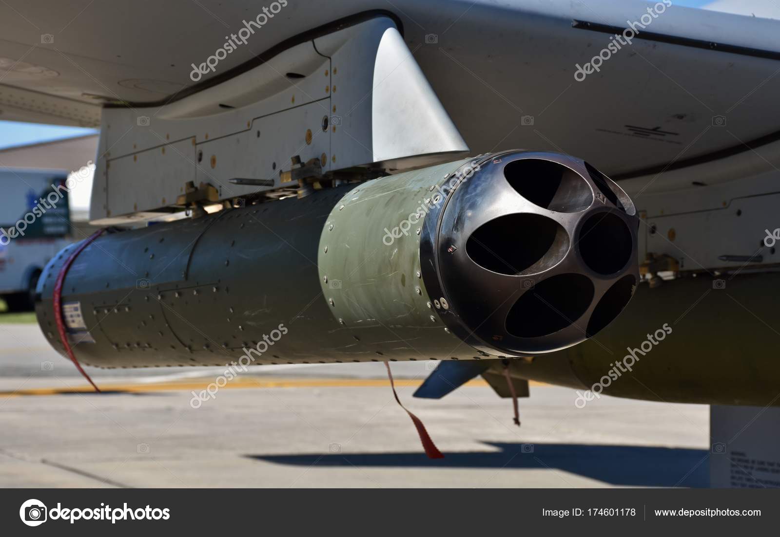 Rocket Launcher Pod on Air Force A-29 Fighter – Stock Editorial Photo ...