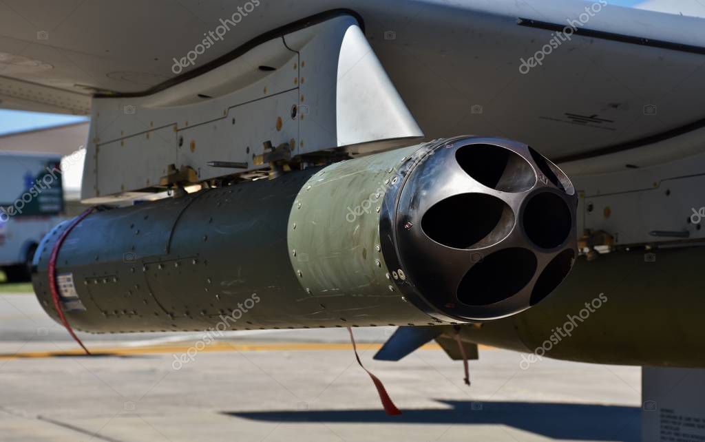 Rocket Launcher Pod on Air Force A-29 Fighter – Stock Editorial Photo ...