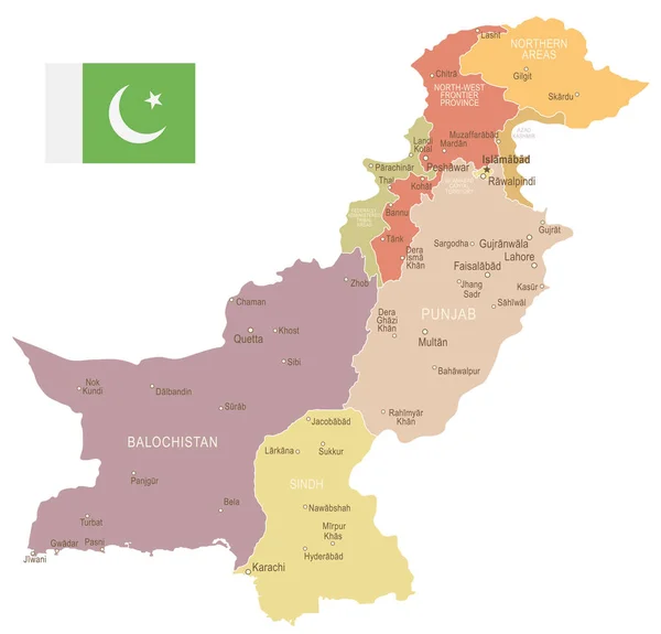 Lahore in map Vector Art Stock Images | Depositphotos