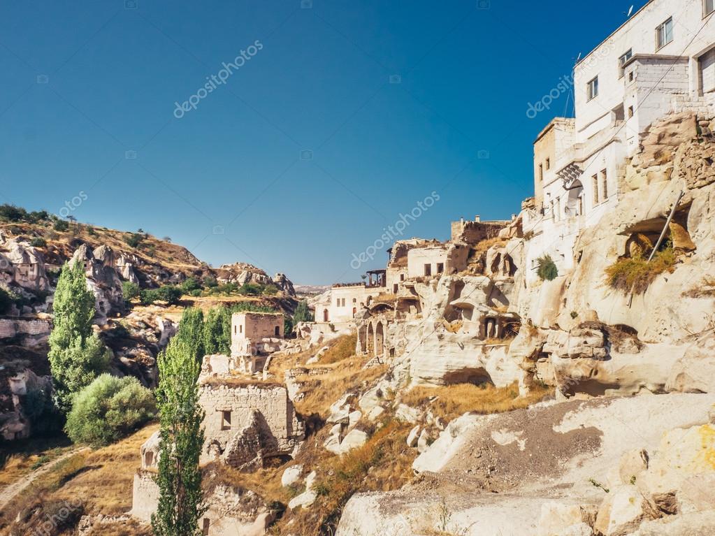 Ortahisar sandstone town. – Stock Editorial Photo © sevendeman #126662648