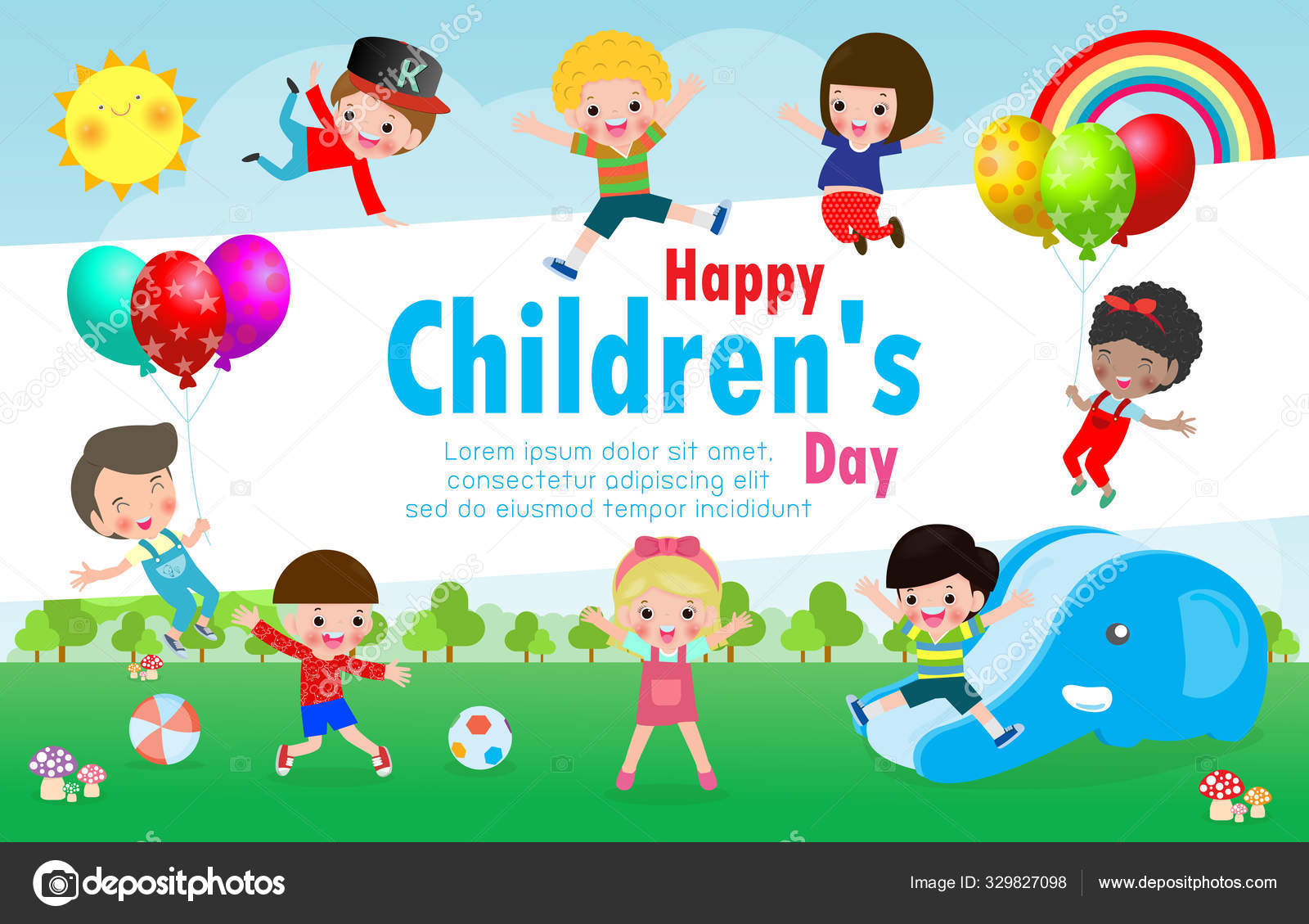 Happy Children Day Wallpaper