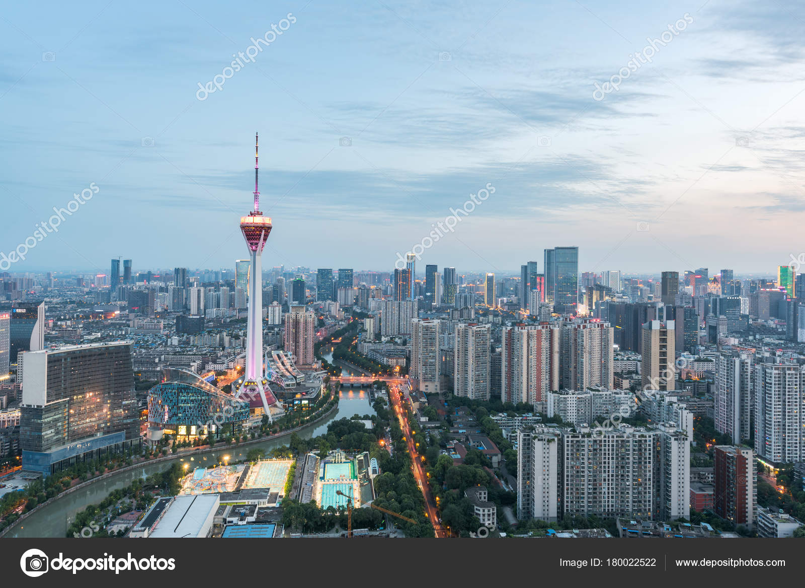 Chengdu Aerial View