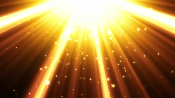 Golden Light Rays Background — Stock Video © evemax #162895850