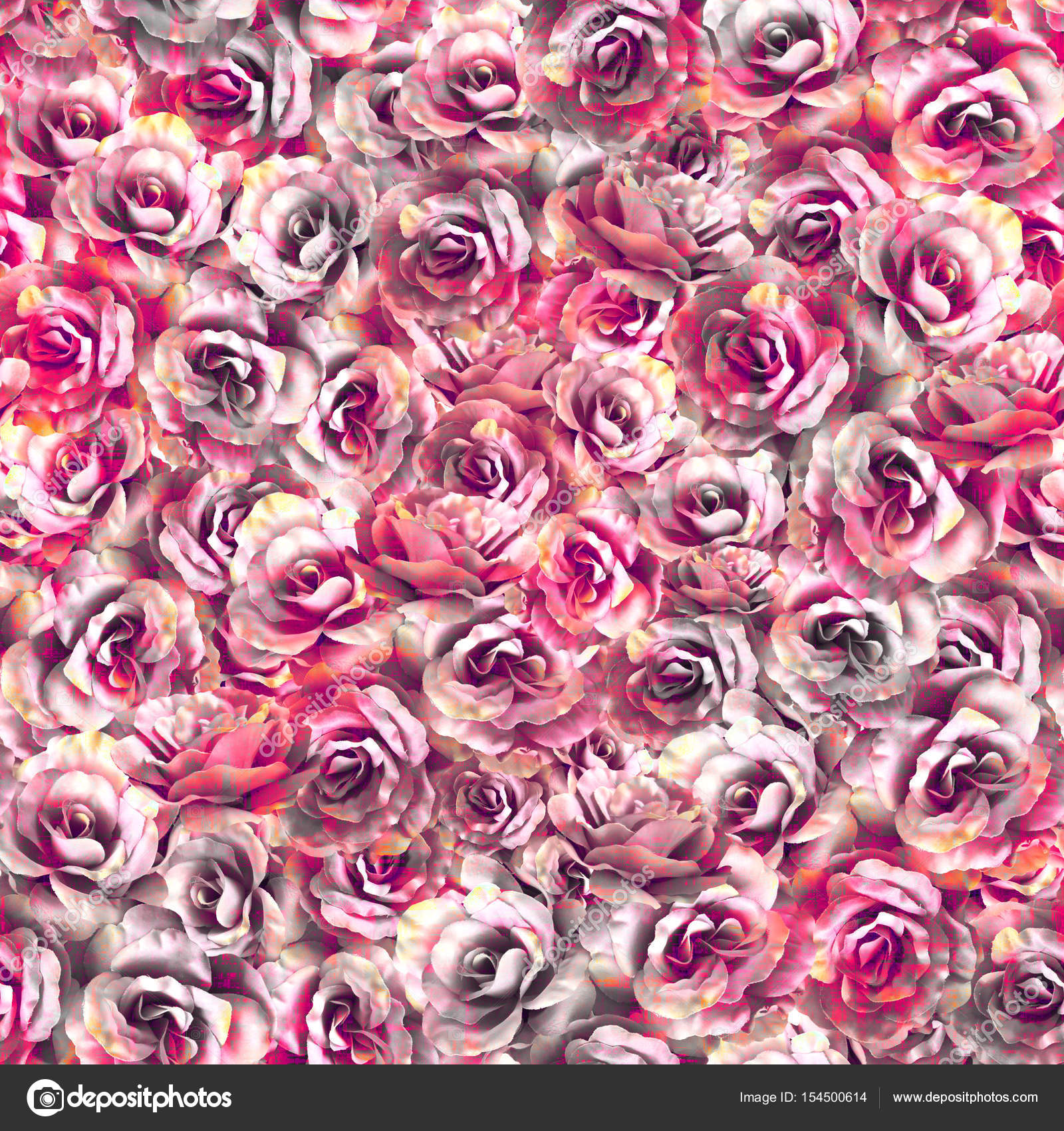 Rose pattern, seamless — Stock Photo © WorkingPENS #154500614