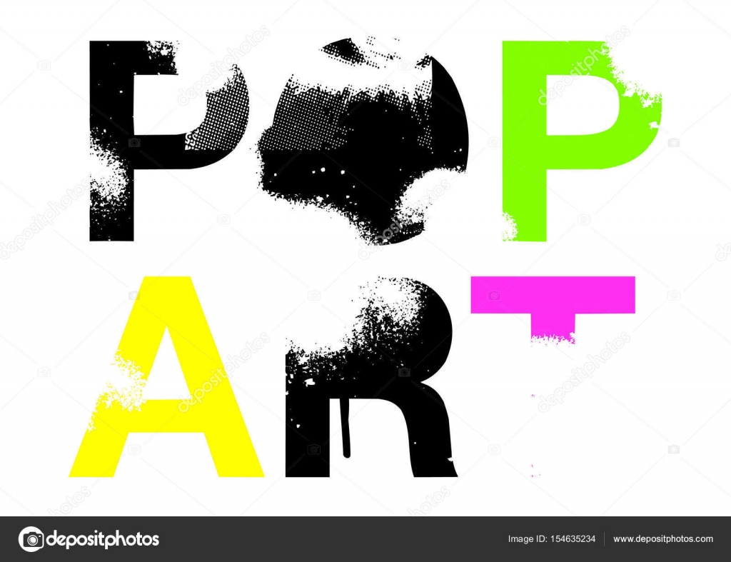 Pop art typography Stock Vector Image by ©WorkingPENS #154635234