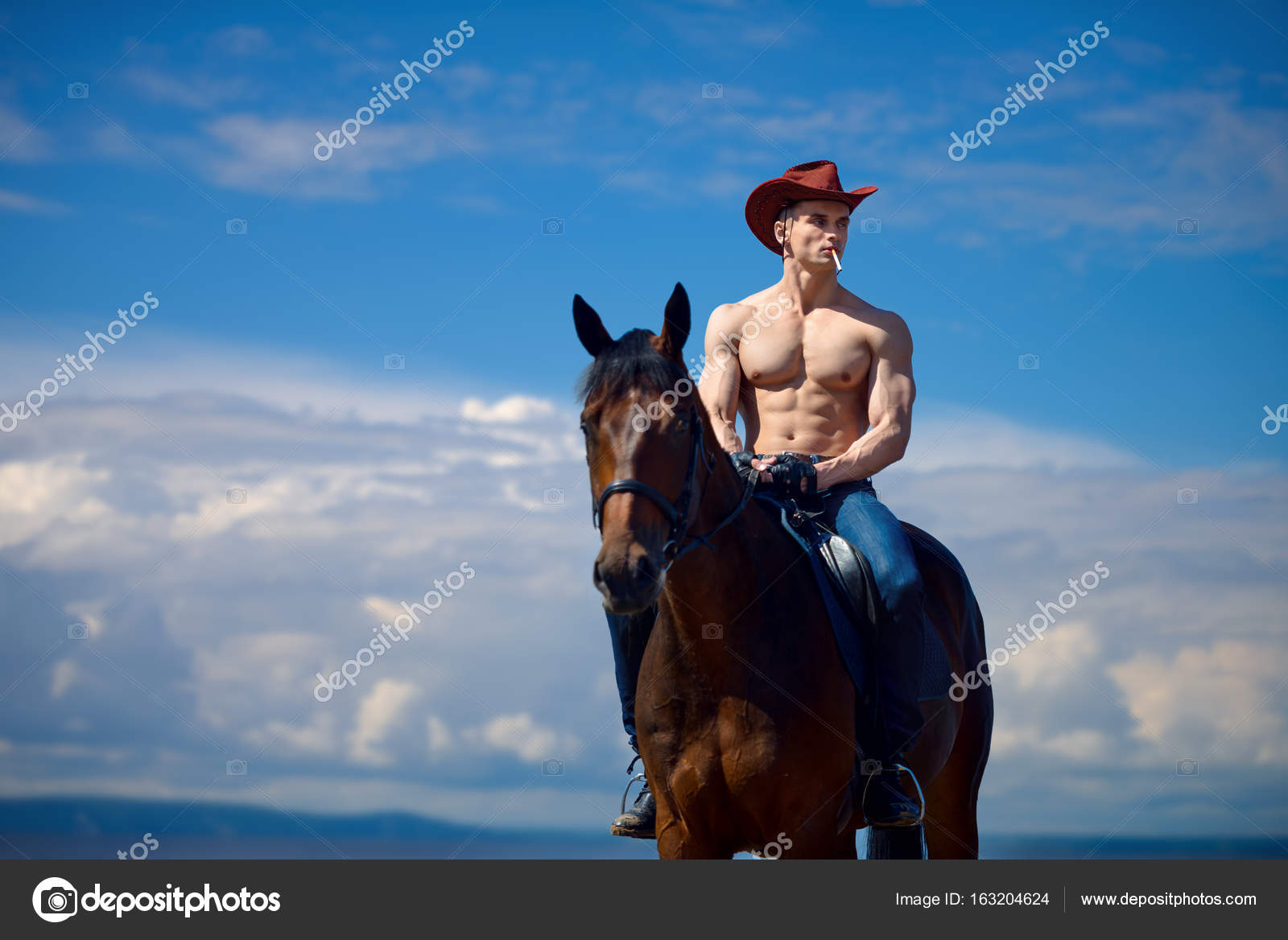 Macho Man Cowboyhoed Poster Macho – Muurposter | Europosters