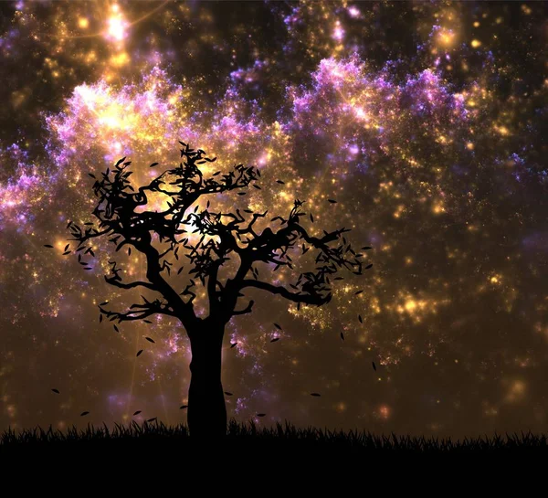 Starry tree Stock Photos, Royalty Free Starry tree Images | Depositphotos