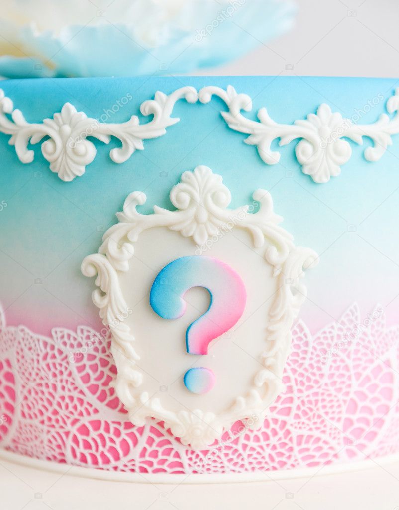 Question Mark Baby Shower Invites