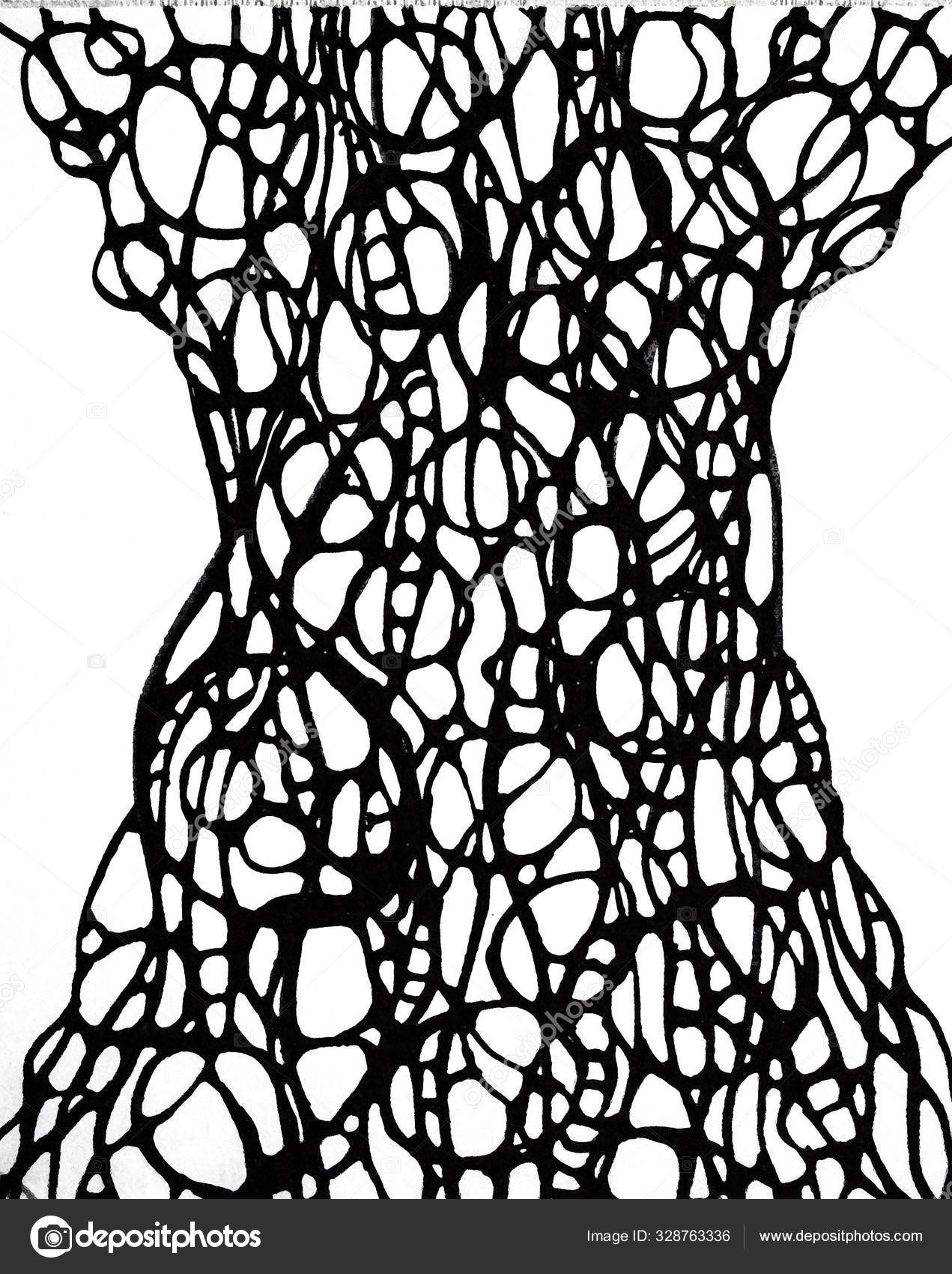 Neurographic drawing technique. Stock Photo by ©liyavihola 328763336