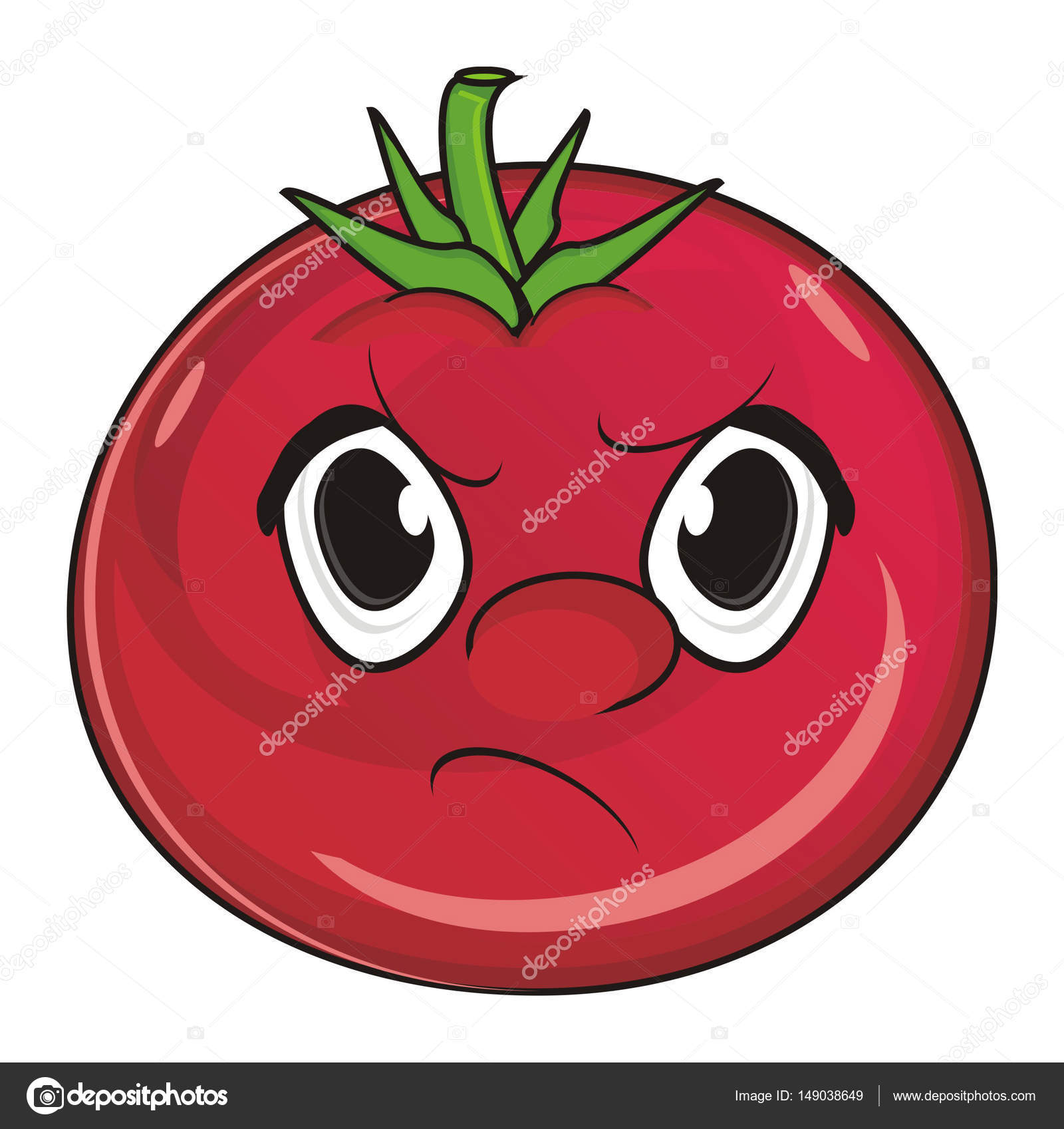 Red Tomato Face
