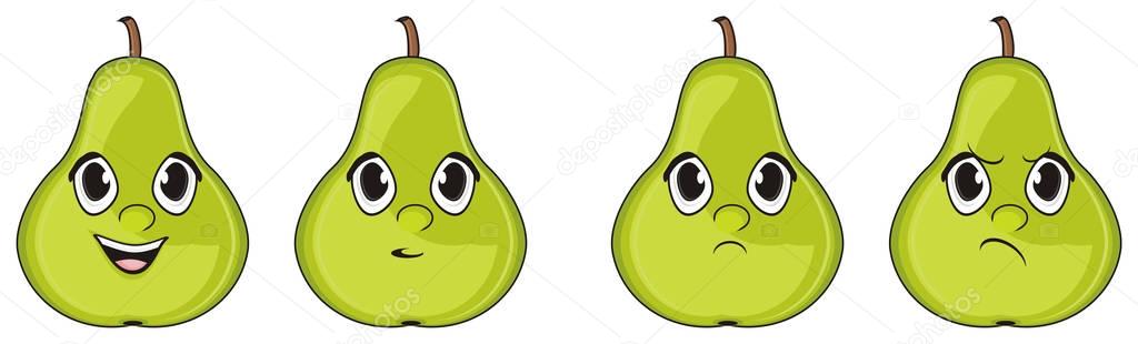 Fruit cartoon background Stock Photos, Royalty Free Fruit cartoon ...