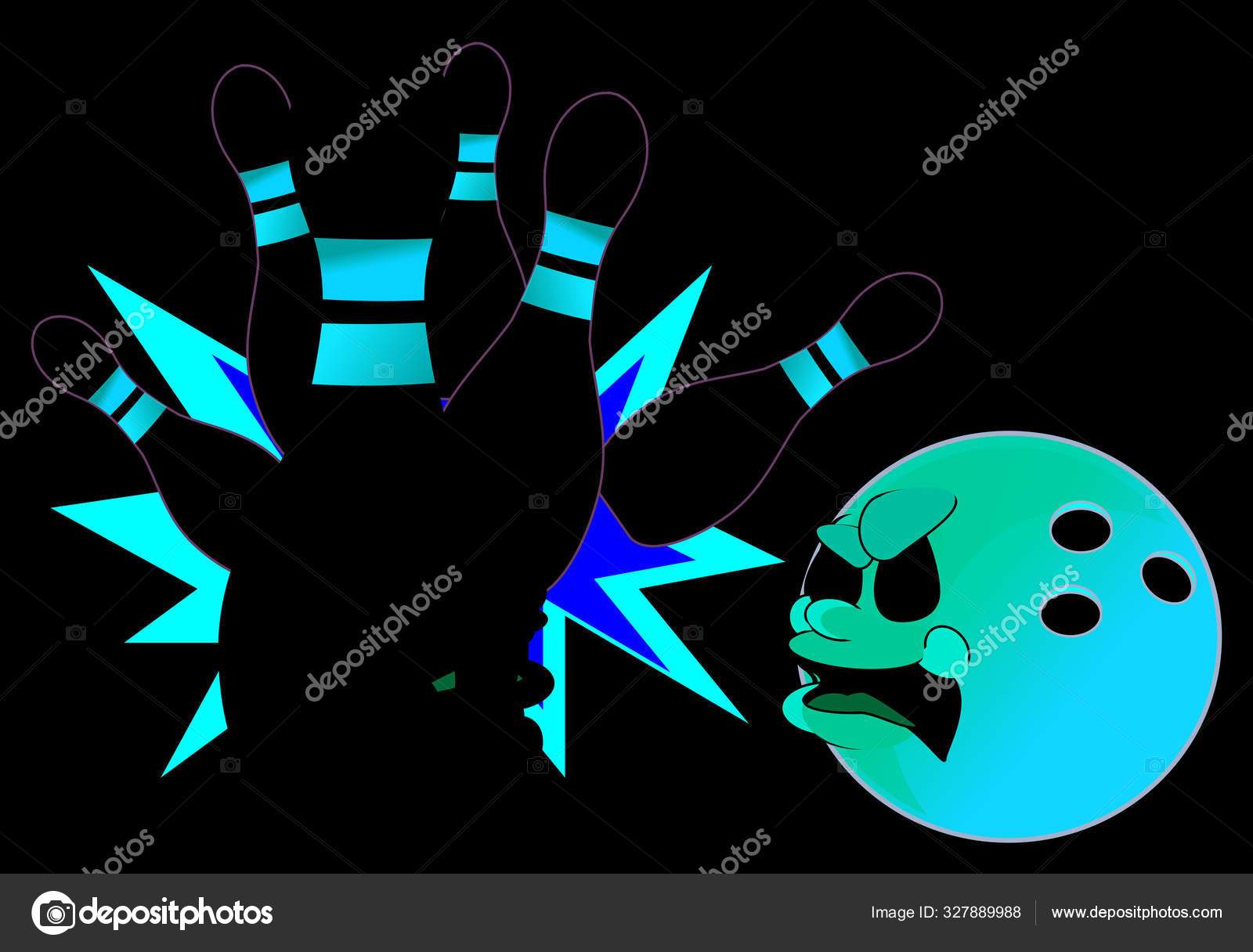 Evil Red Ball Many Pins Stock Illustration by ©tatty77tatty #327889988