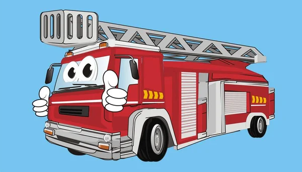 Firetruck cartoon Stock Photos, Royalty Free Firetruck cartoon Images ...