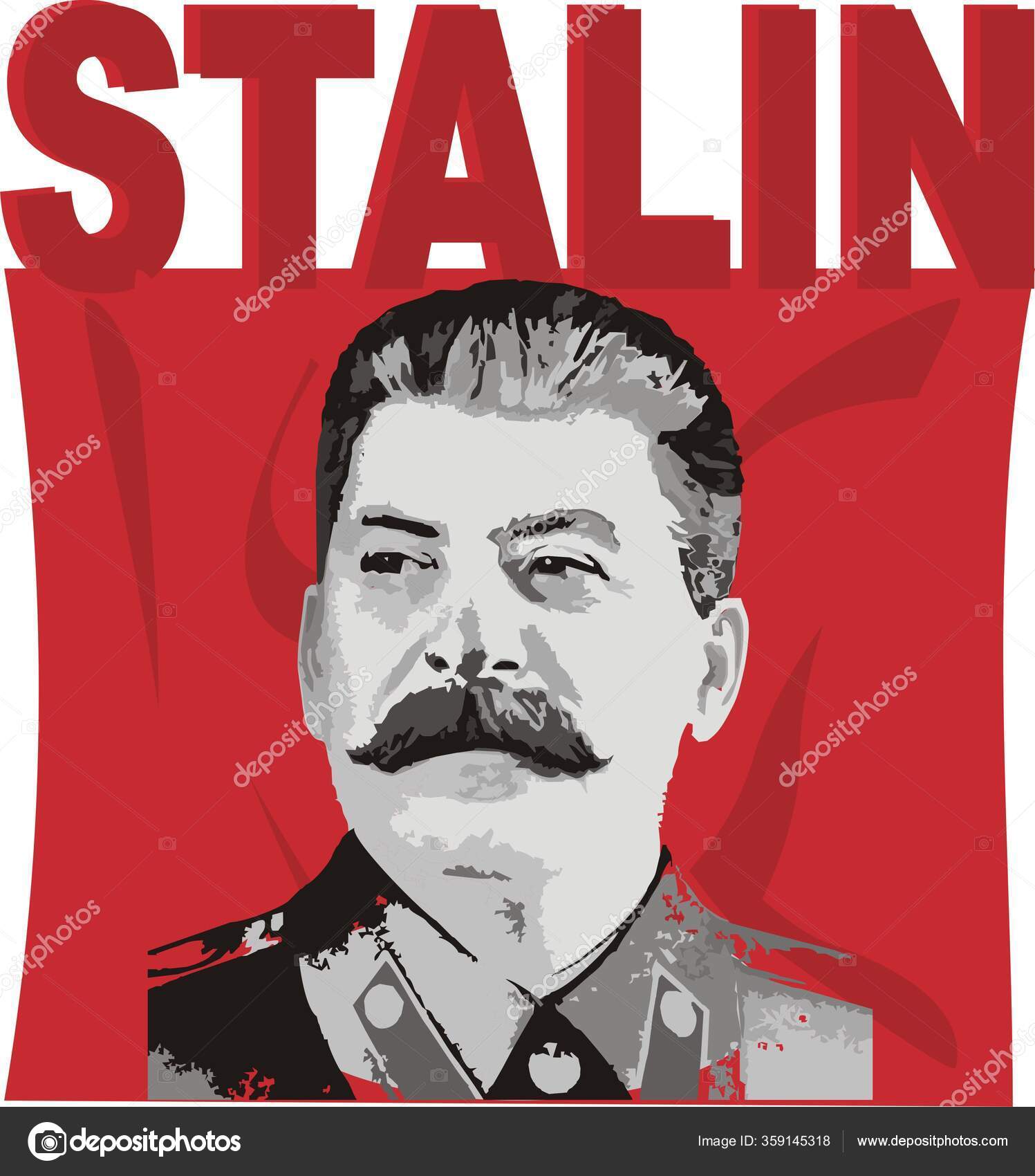 Joseph Stalin His Name Stock Illustration by ©tatty77tatty #359145318