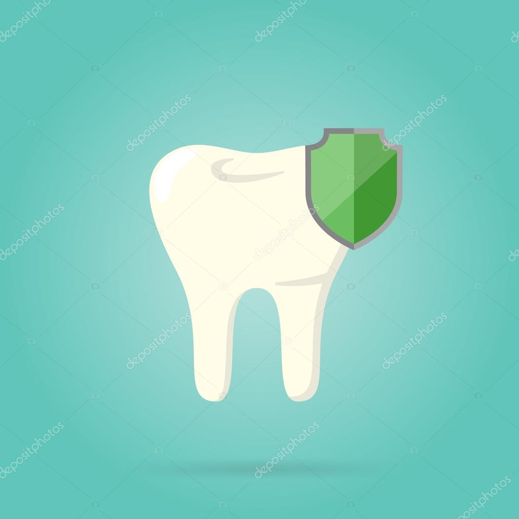 Tooth logo isolated, raster ⬇ Stock Photo, Image by © studioworkstock ...