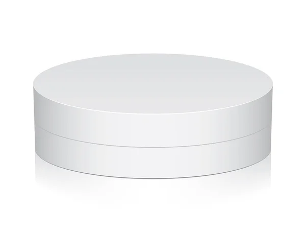 Realistic round package box for products. Stock Vector Image by ©master ...