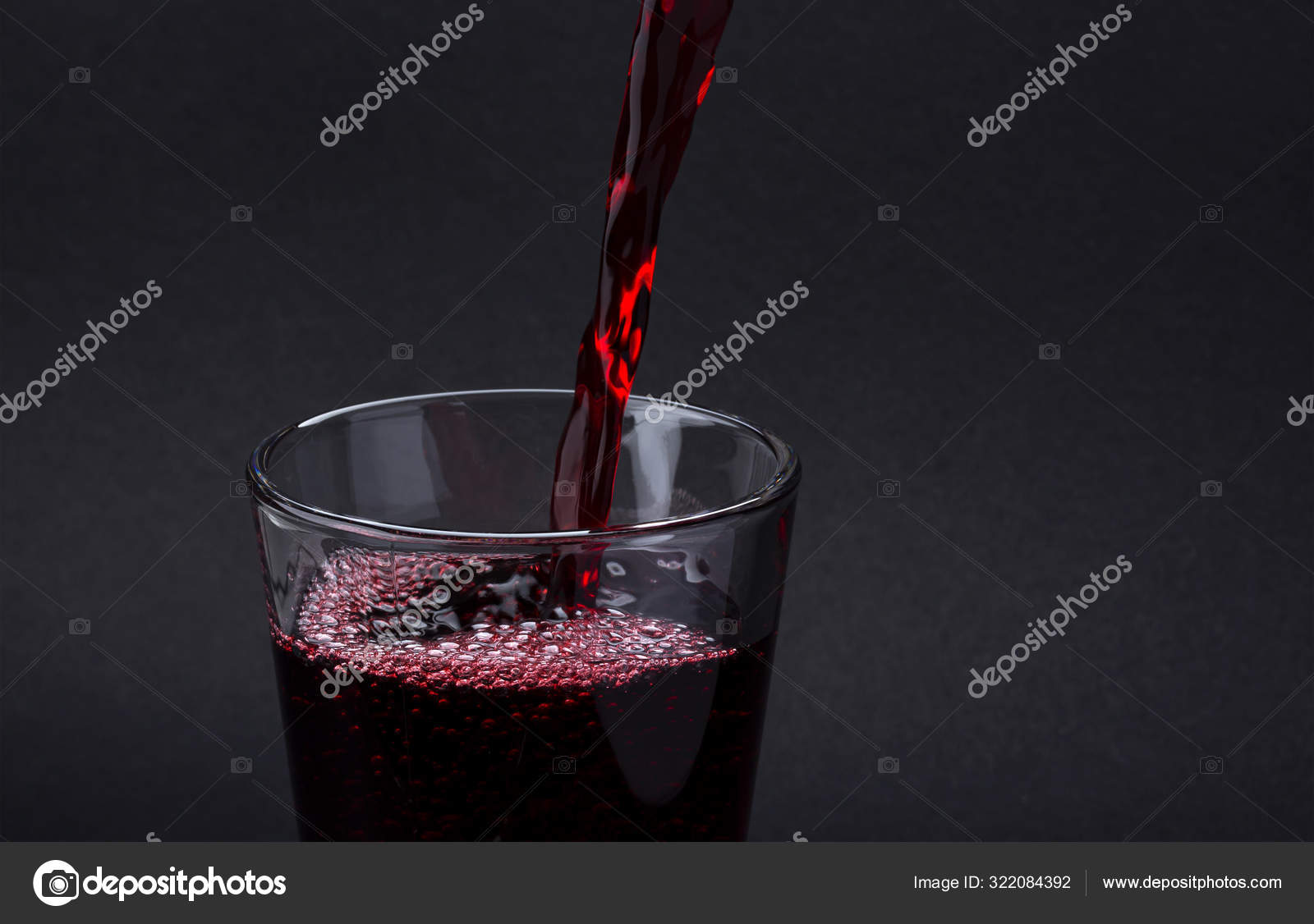 Pouring cola drink isolated on black background Stock Photo by ©xamtiw ...