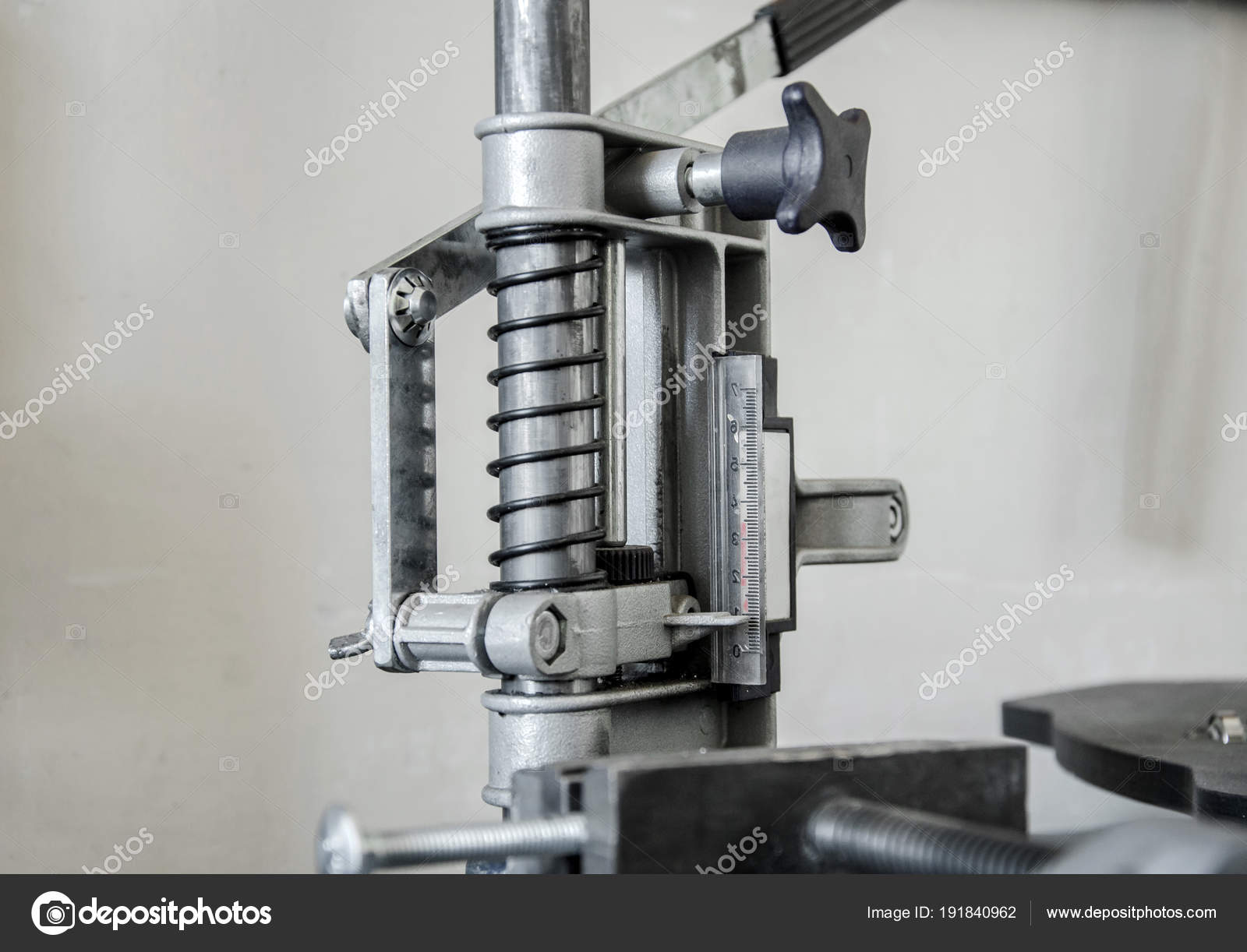 Mechanism with a spring, press Stock Photo by ©2daydesign 191840962